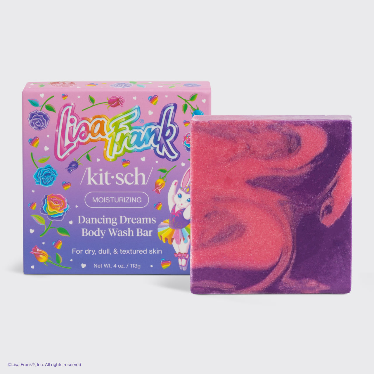 Lisa Frank x Kitsch Dancing Dreams Body Wash Bar | KITSCH