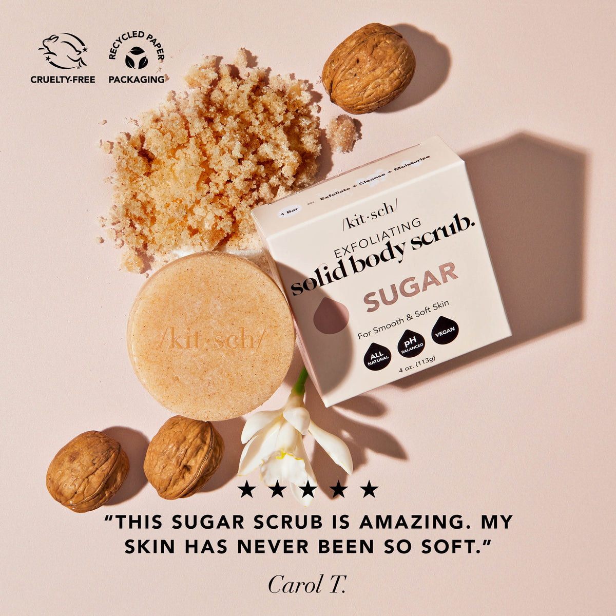Exfoliating Sugar Body Scrub – KITSCH
