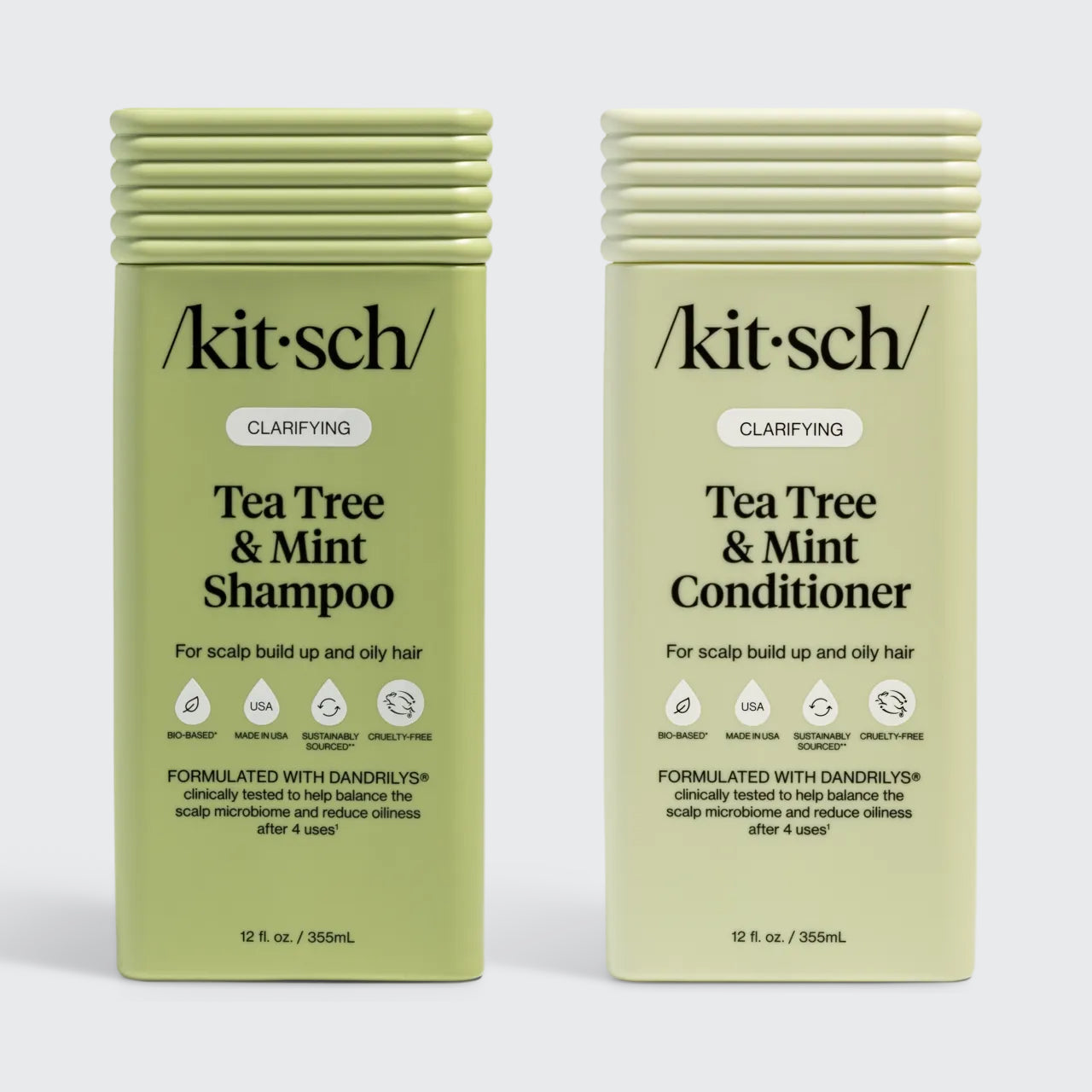 Clarifying Tea Tree & Mint Shampoo & Conditioner Combo – KITSCH